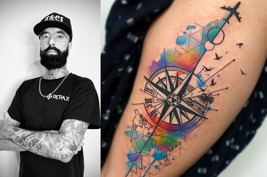 ERICK SILVA - La Machine Infernale Tattoo