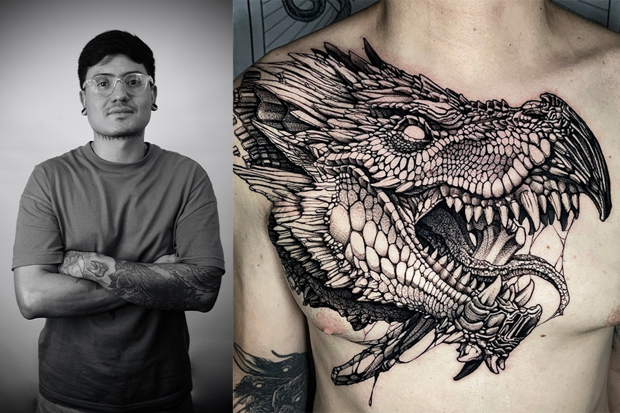 DANIEL ROZO - La Machine Infernale Tattoo