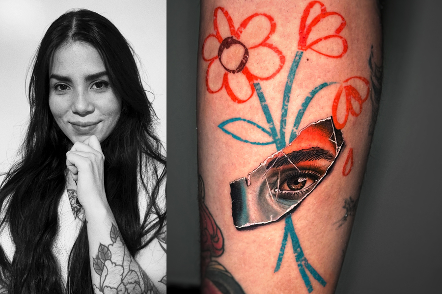 MARIA TATTOOER - La Machine Infernale Tattoo